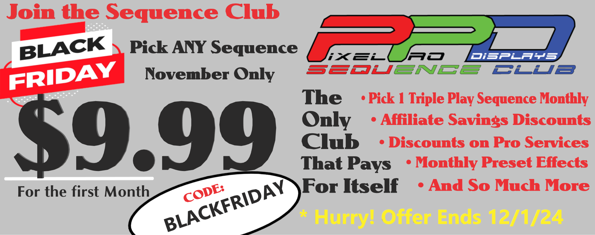 Pixel Pro Displays- xLights sequences